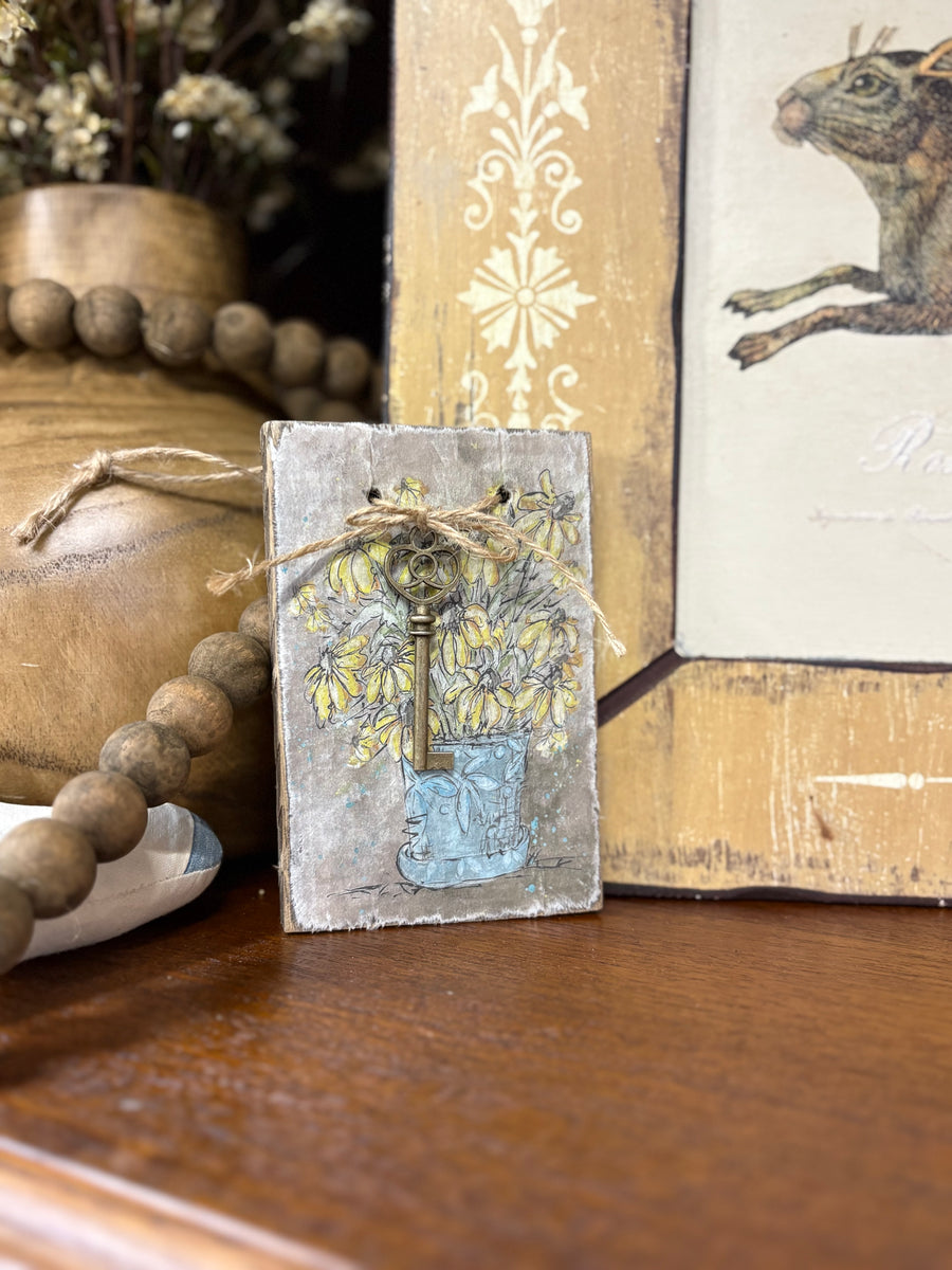Rustic Block Decor – Ruth & Ruby