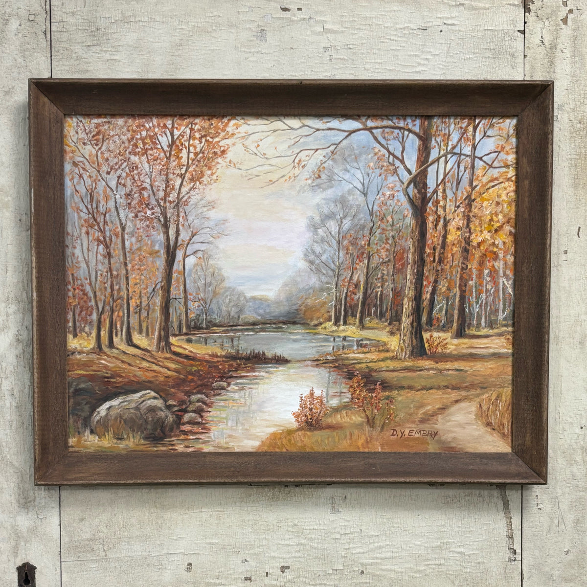 Autumn Painted Framed Art – Ruth & Ruby